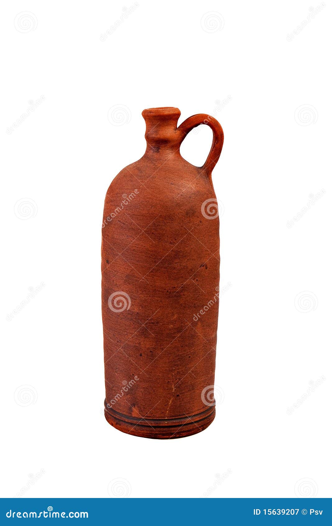 Clay jug stock image. Image of pattern, earthen, obsolete - 15639207