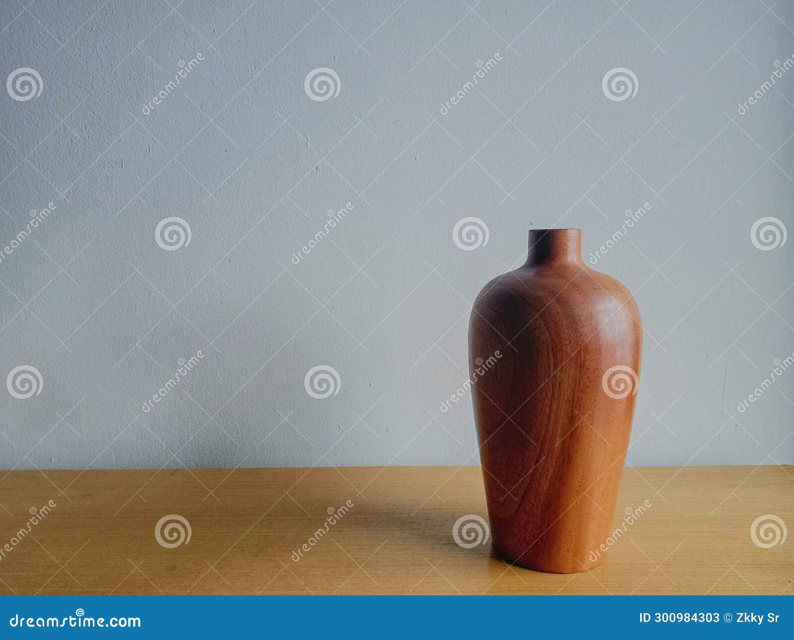 Clay Jug Pot on Aesthetic Table Stock Image - Image of close, clay ...