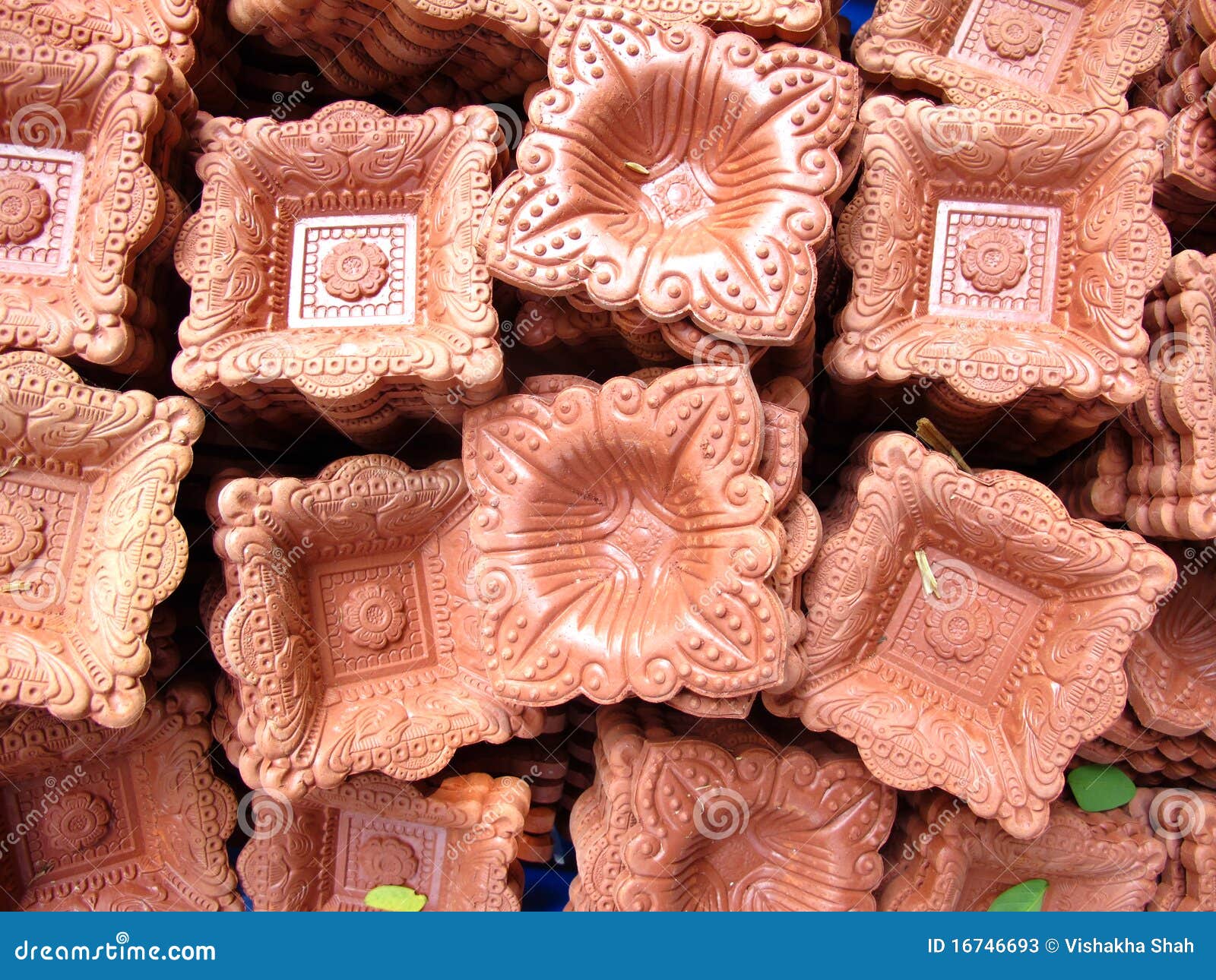 Clay Lamps stock image. Image of diyas, diwali, lighting - 16746693