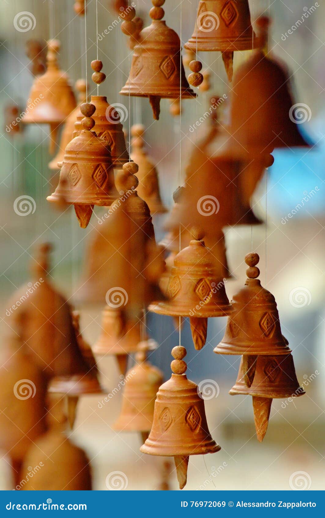 Clay little bells stock image. Image of dome, atmosphere - 76972069