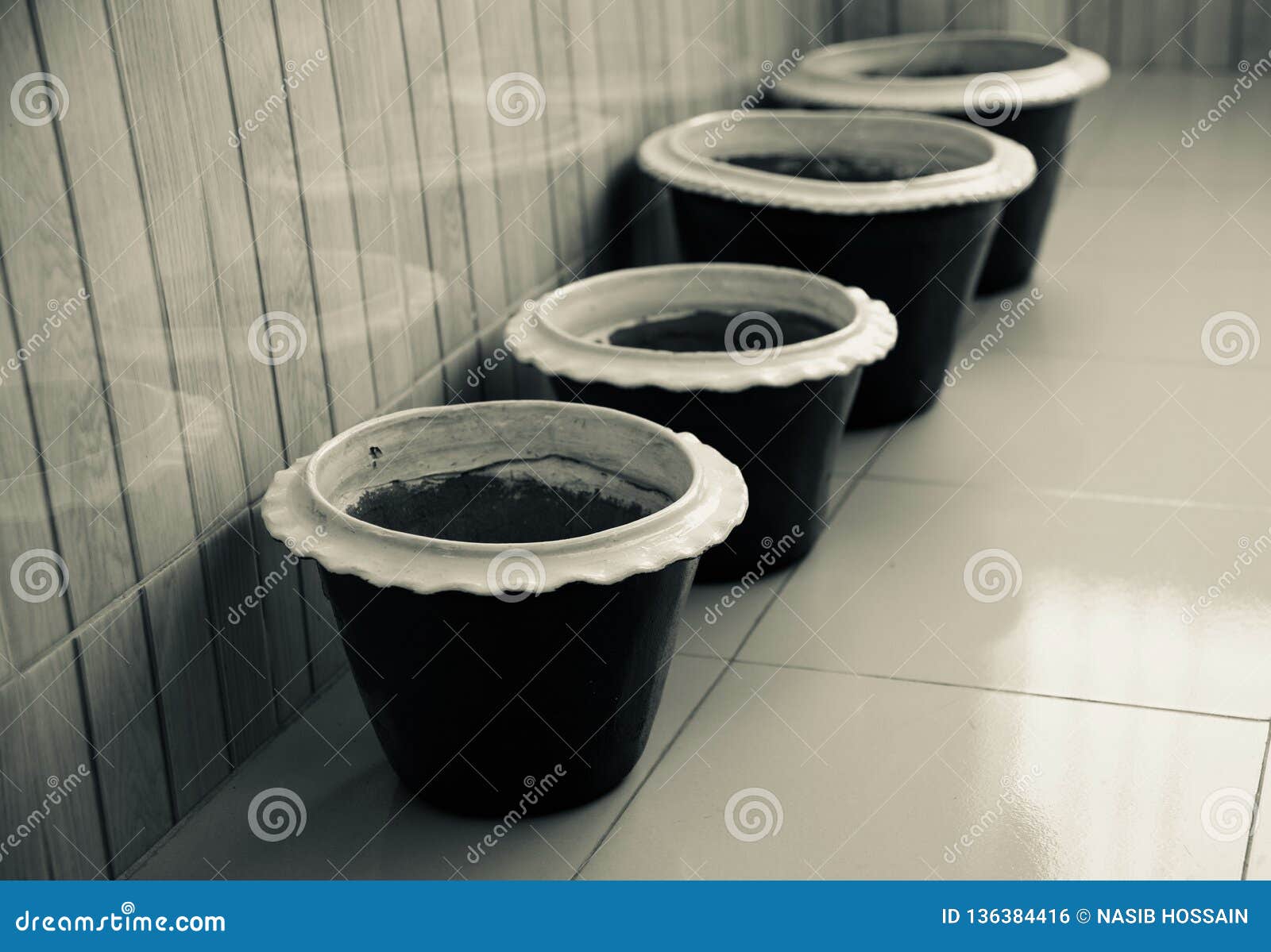 Clay Made Round Shape Pottery Objects Unique Photo Stock Photo - Image ...