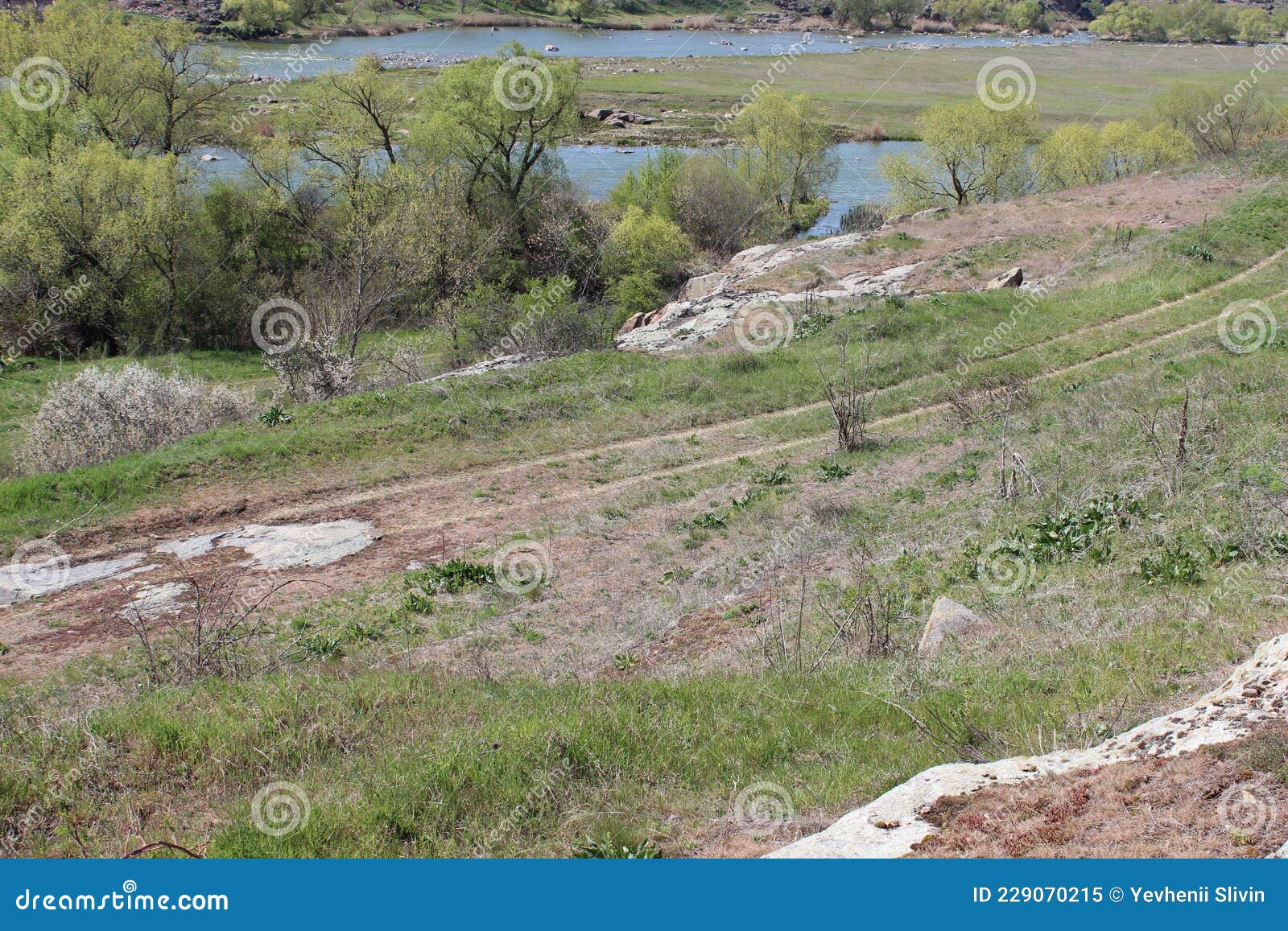 Clay Mining. Waste Soil Hill and Quarry Road. Stock Image - Image of ...