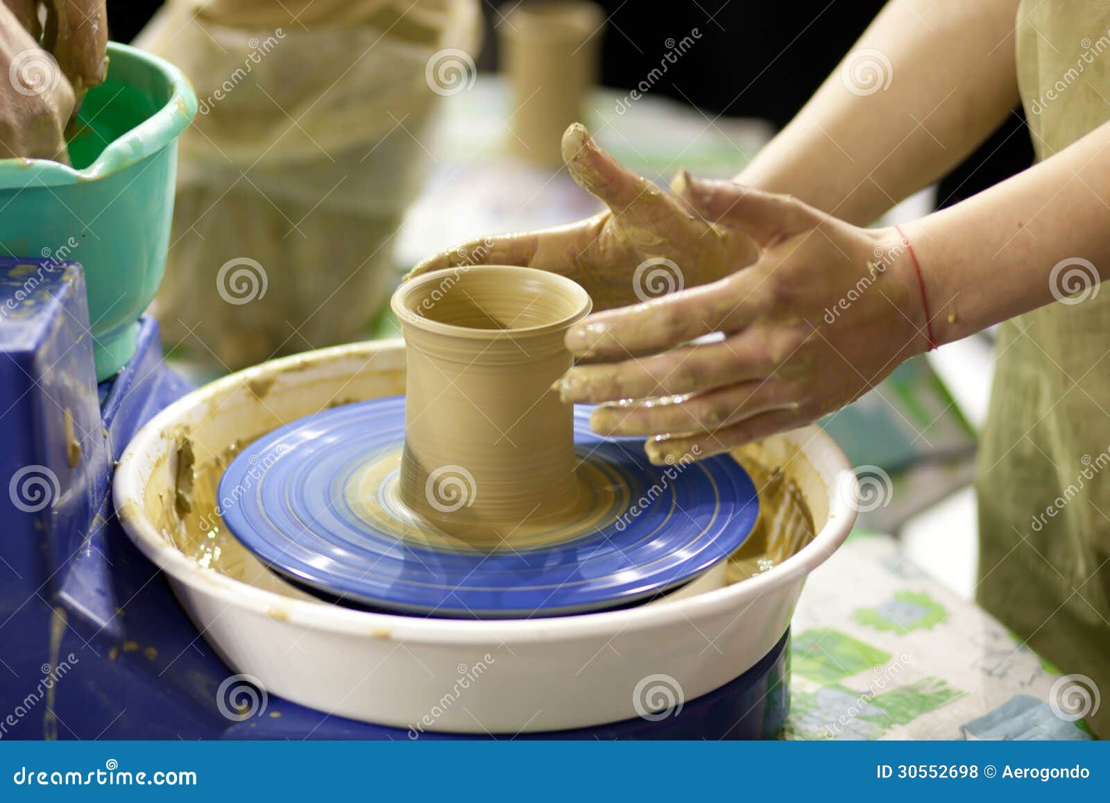 Clay modeling stock photo. Image of pottery, handmade - 30552698