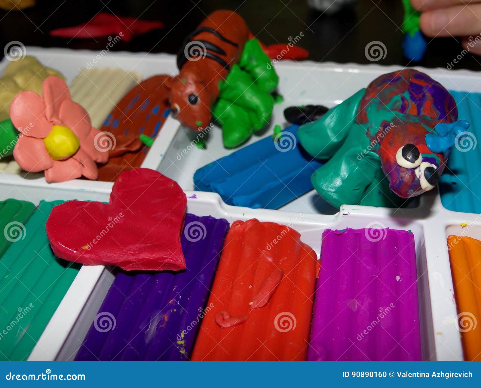 Clay stock photo. Image of child, green, clay, education - 90890160