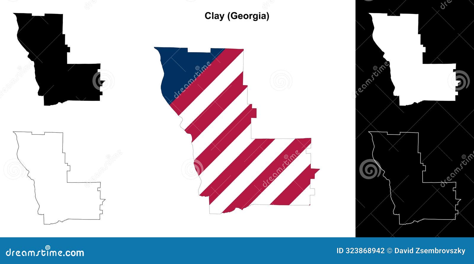Clay outline map stock vector. Illustration of county - 323868942