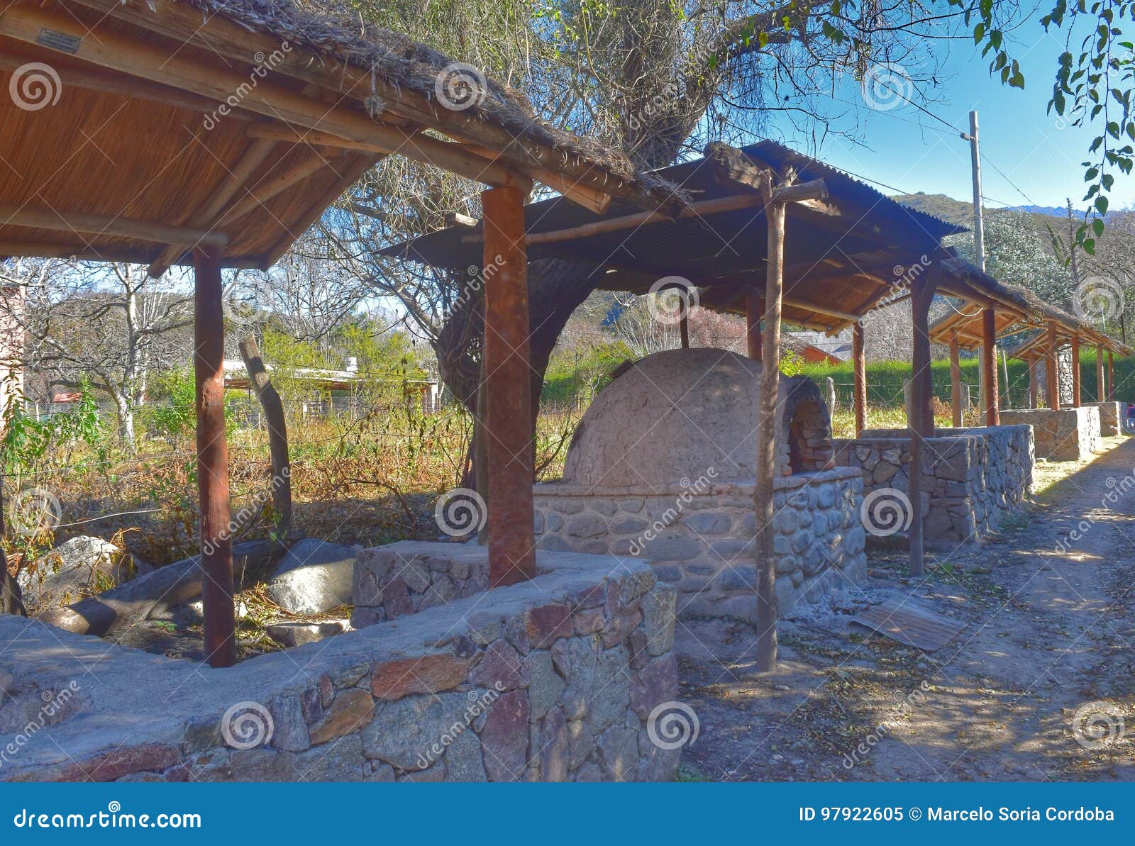 CLAY OVEN stock image. Image of nature, catamarca, argentina - 97922605