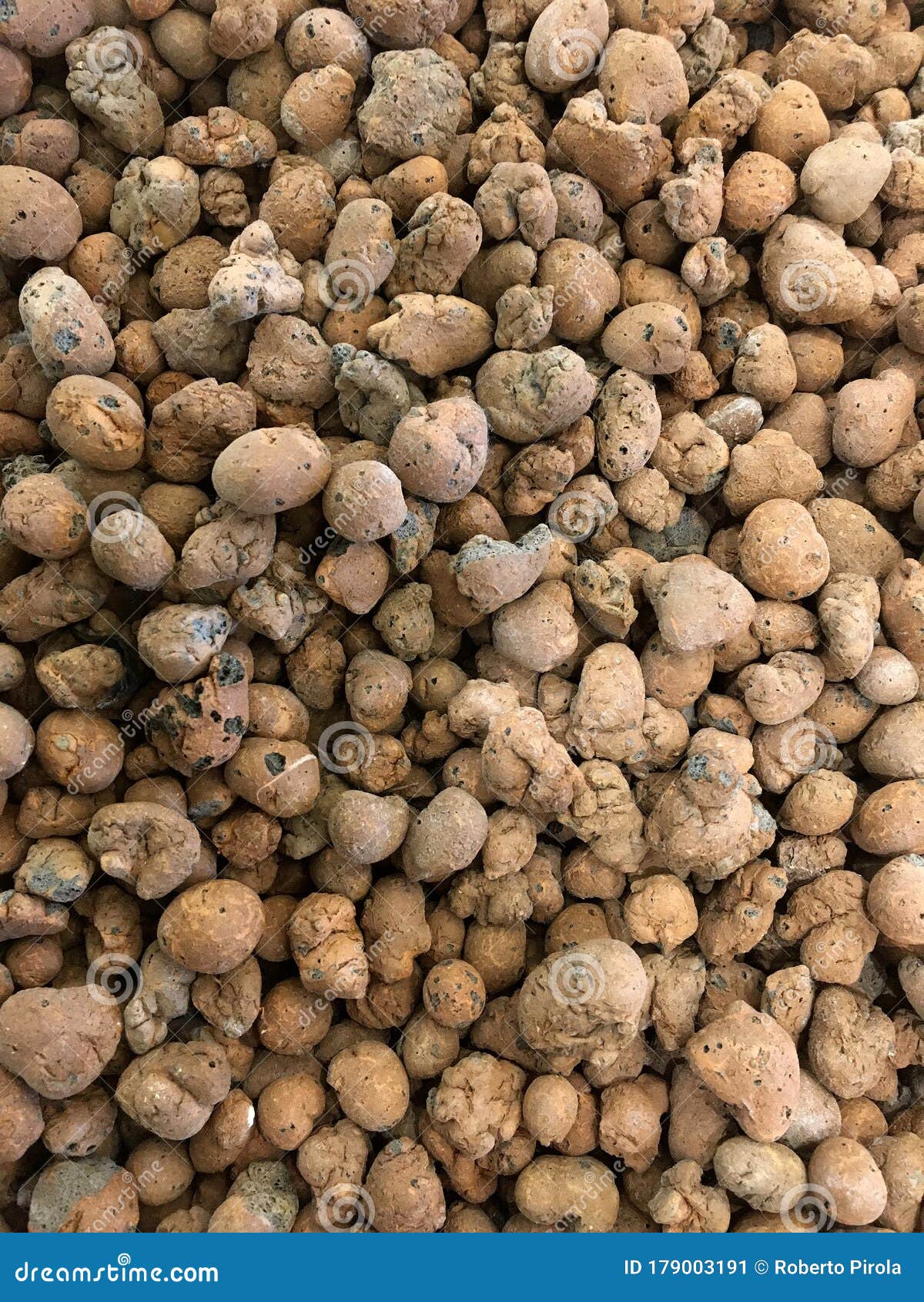 Clay pebbles - Leca stock image. Image of leca, background - 179003191