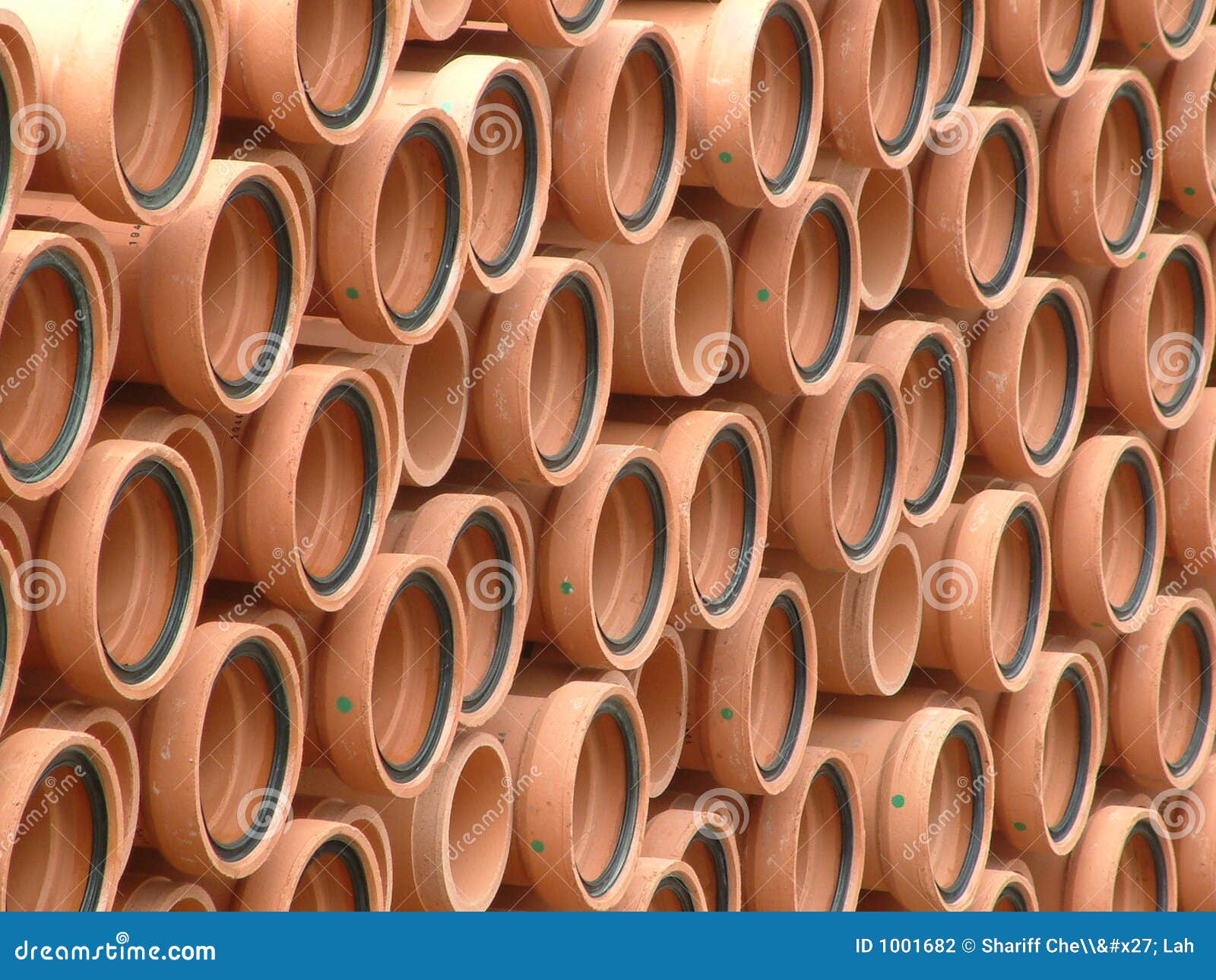 Clay Pipes stock photo. Image of pipes, tubing, construction - 1001682