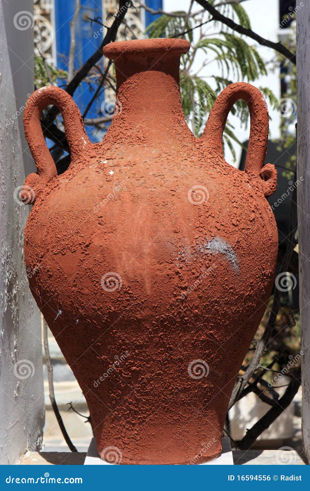 Clay pitcher stock photo. Image of pitcher, crockery - 16594556