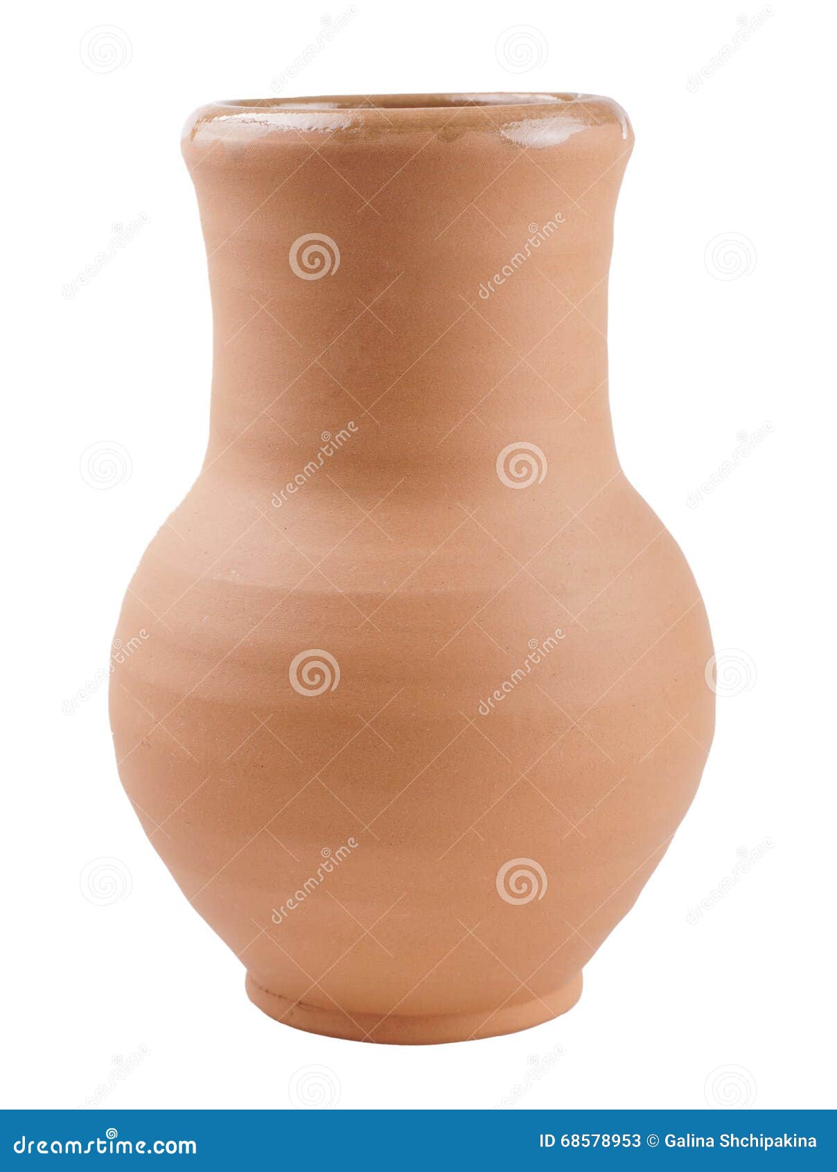 Clay pitcher stock image. Image of pitcher, stone, yellow - 68578953