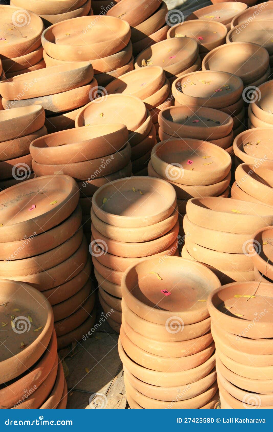 Clay plates stock photo. Image of crafts, brown, caucasus - 27423580