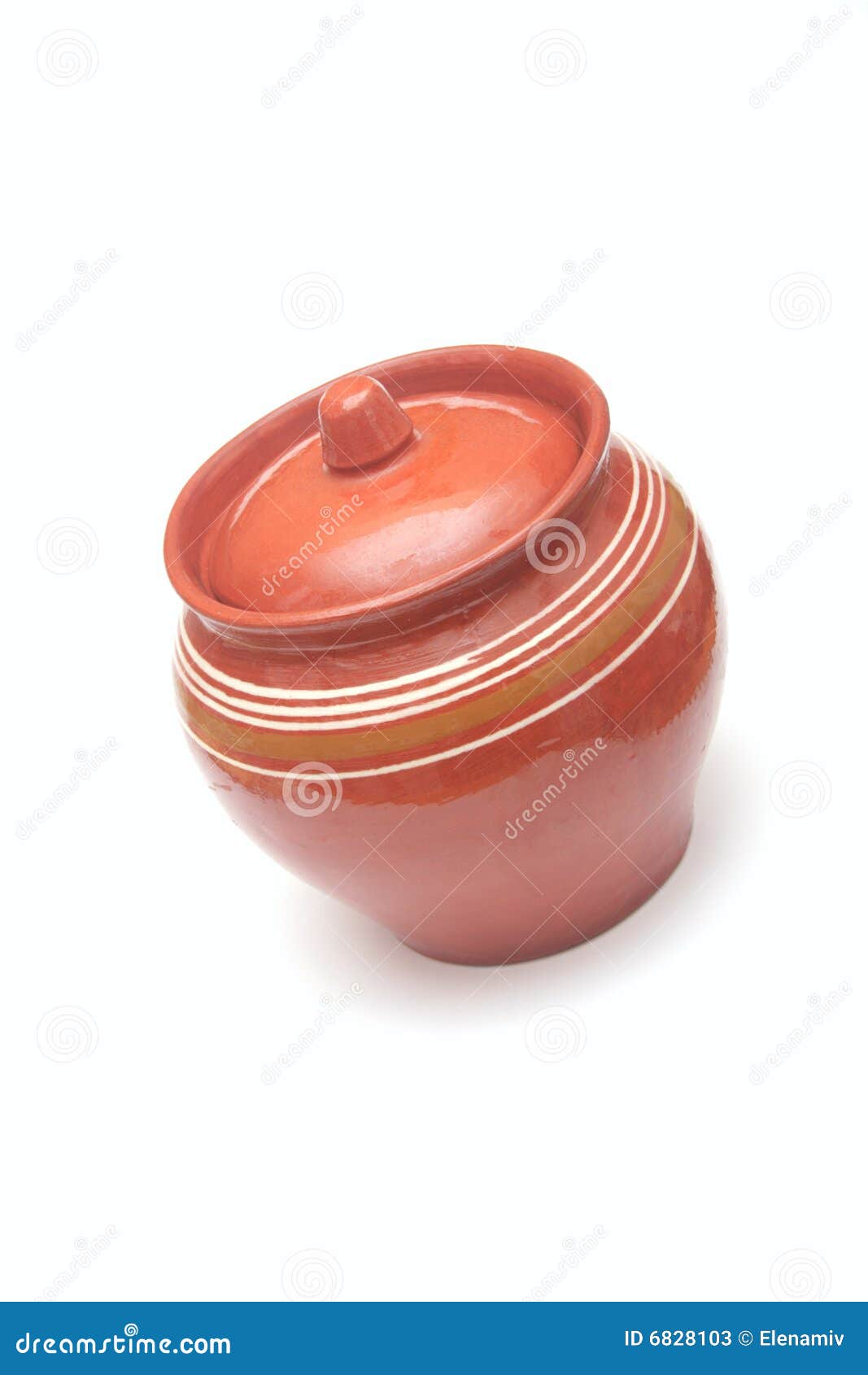 Clay pot . stock image. Image of earthen, object, ceramic - 6828103