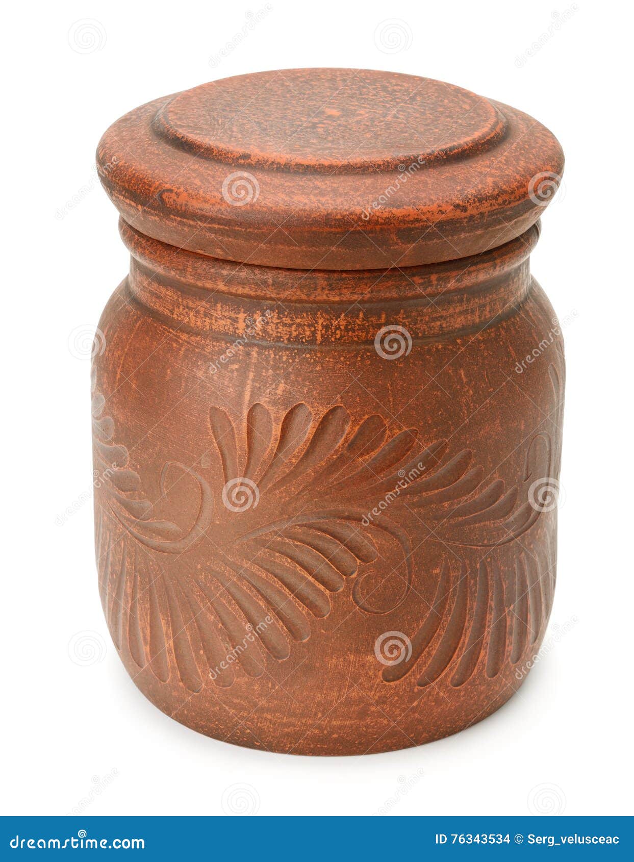 Clay pot with cover stock photo. Image of cooking, bowl - 76343534