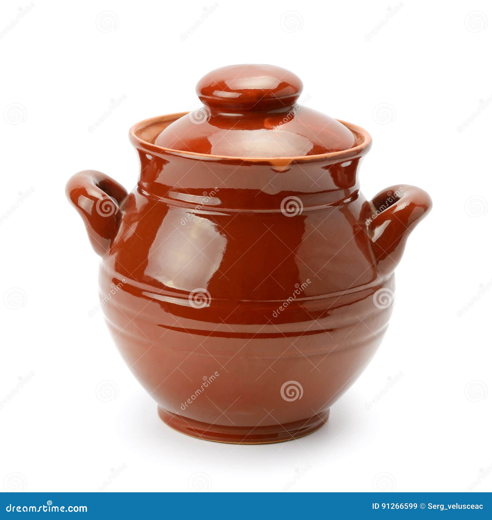 Clay pot stock image. Image of kitchen, handmade, color - 91266599