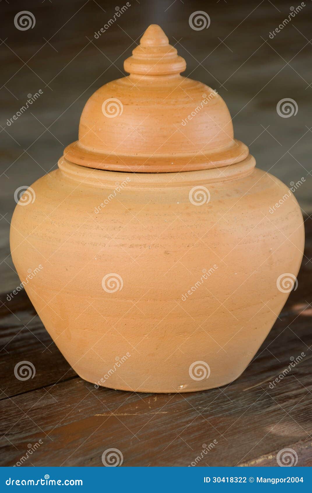 Clay pot. stock photo. Image of handmade, brown, asia - 30418322