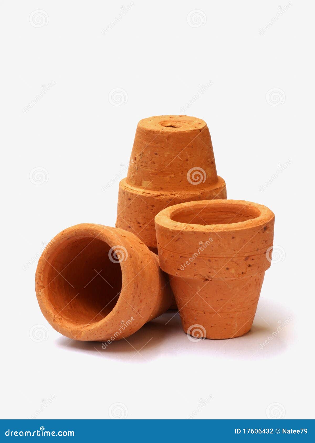 Clay pots stock photo. Image of accessories, earthen - 17606432