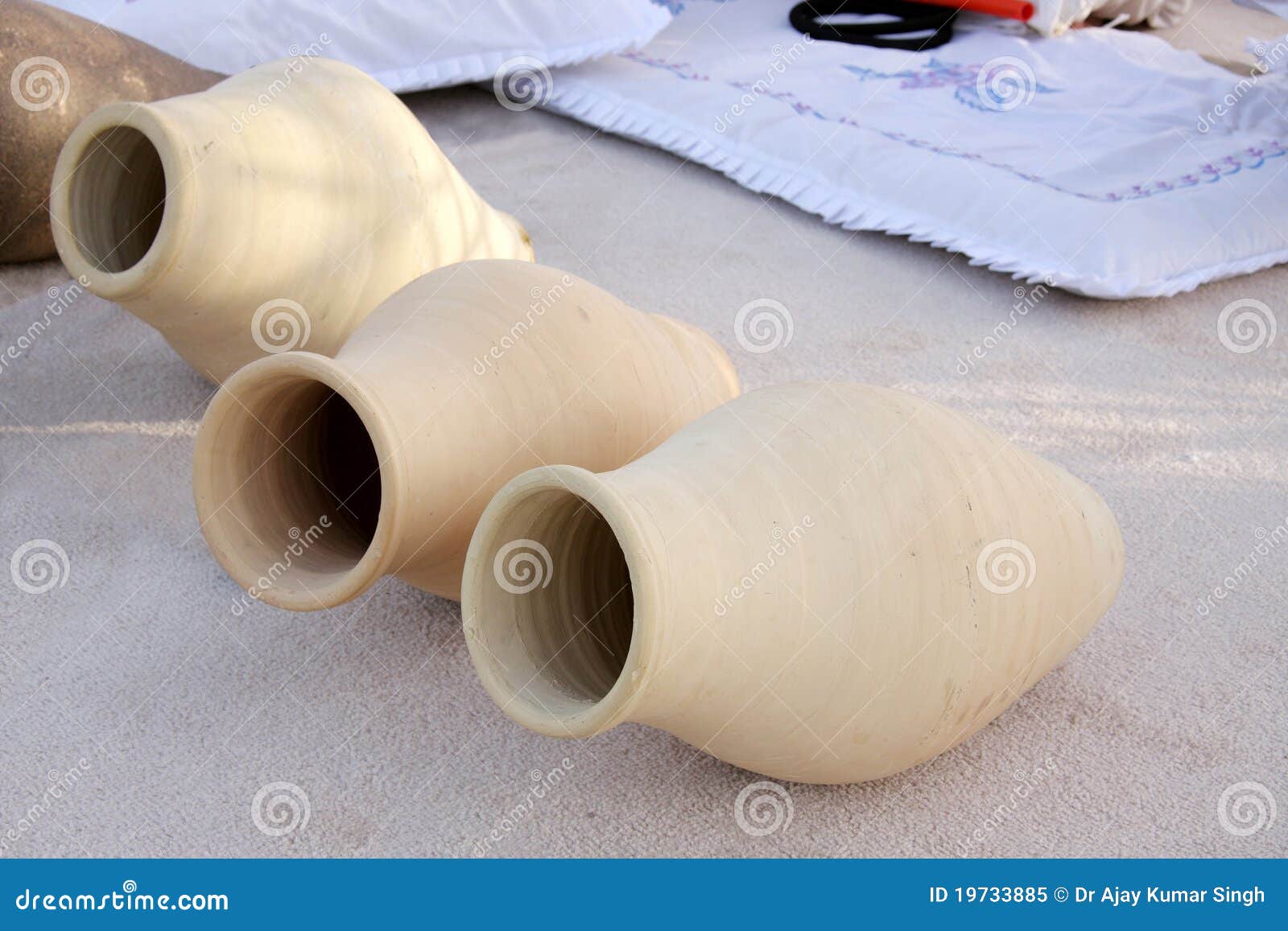 Clay Pots, Instrument Played with Vocal Music Stock Image - Image of ...