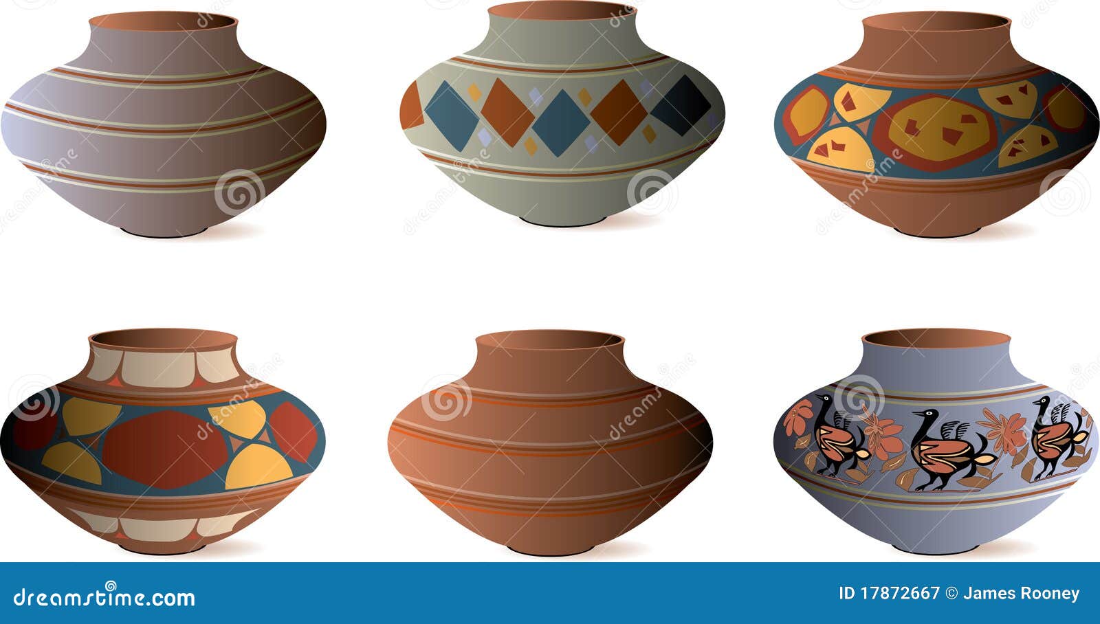 Clay Pottery Collection Picture. Image: 17872667