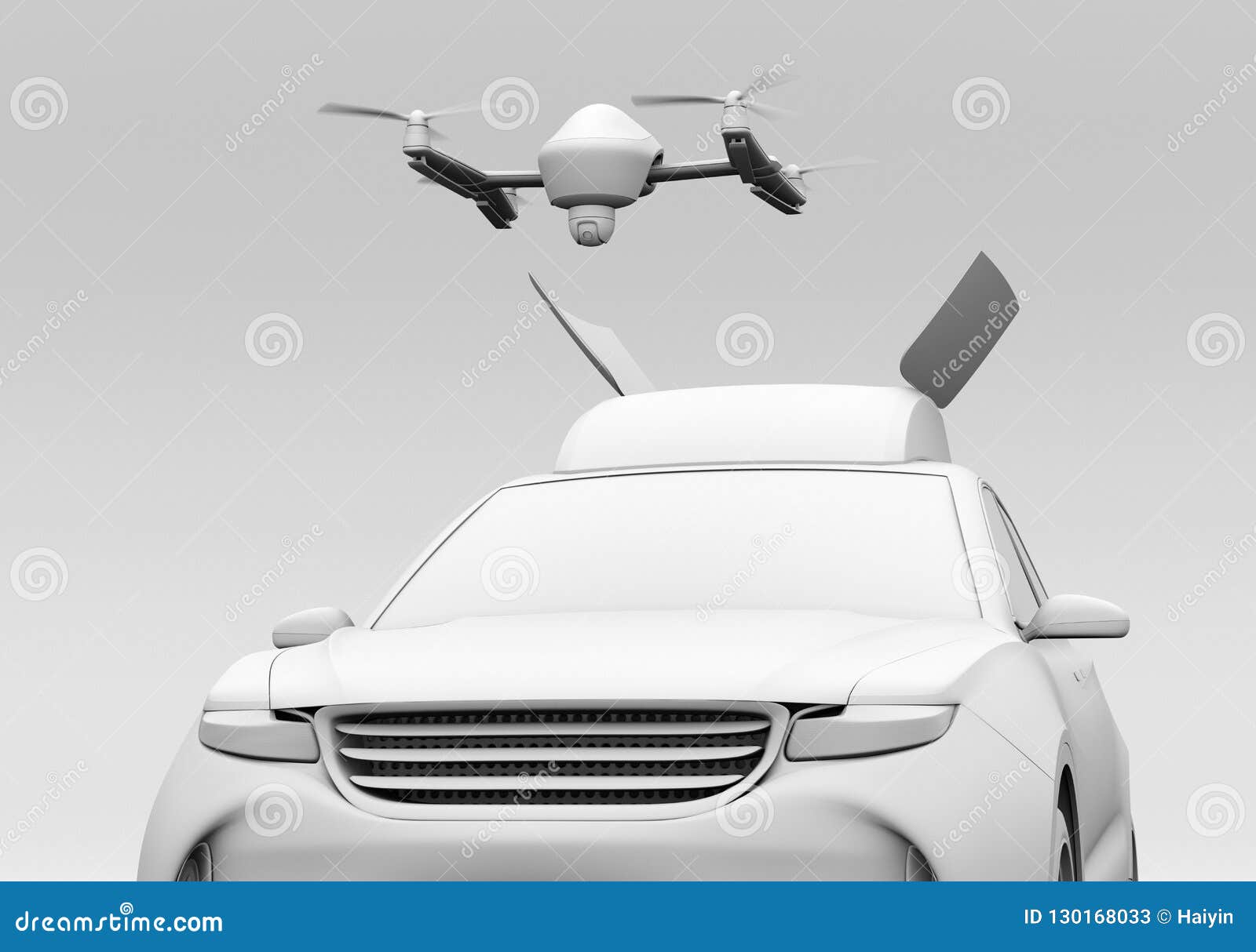 Electric Rescue SUV Released Drone To Recording Car Accident On Highway ...