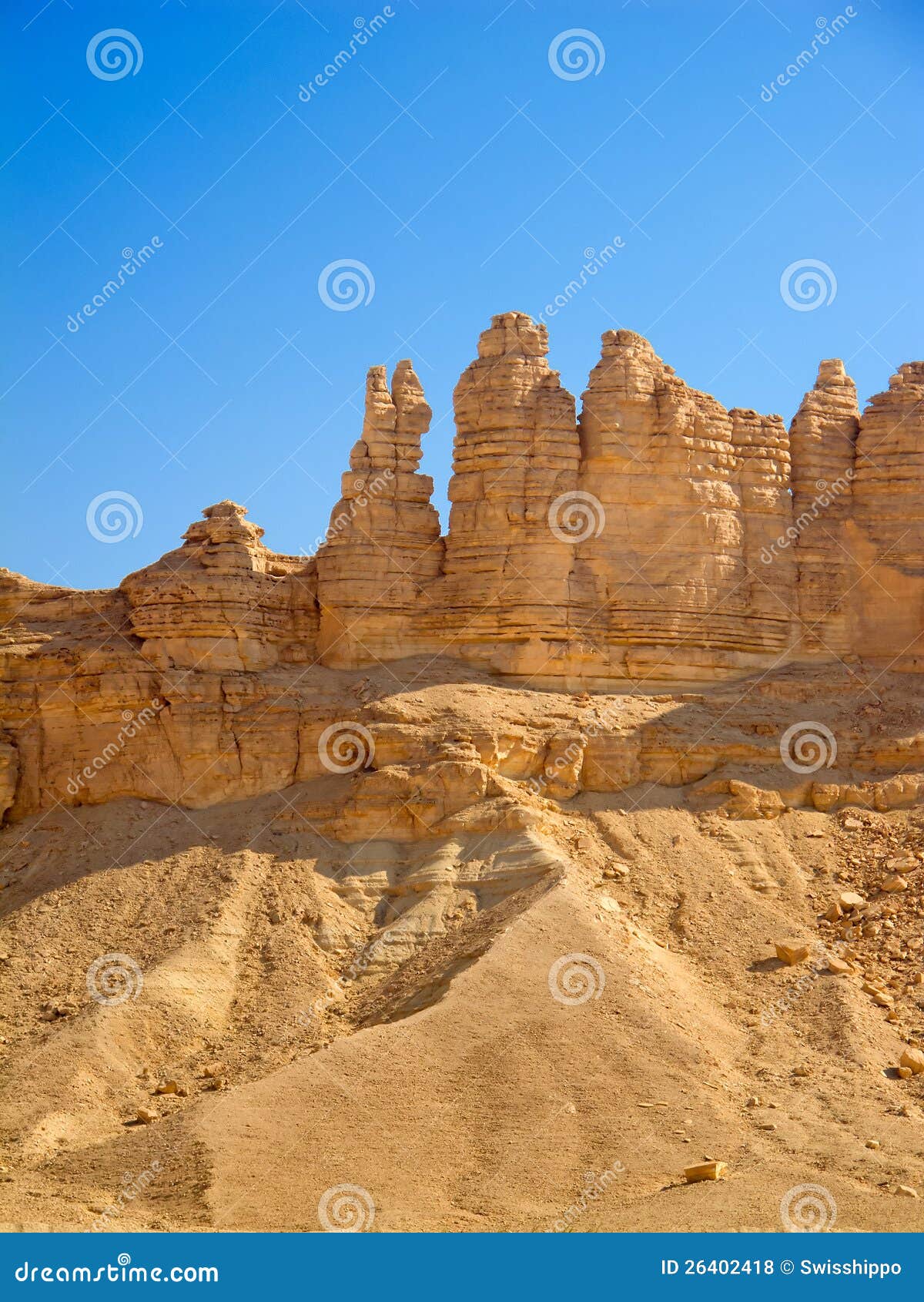 Clay rocks stock photo. Image of nature, arid, dirt, horizon - 26402418