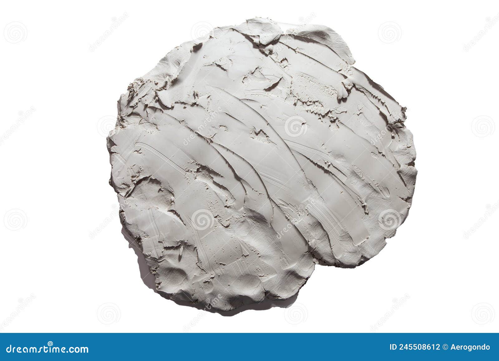Clay Slab Isolated on White Background Stock Photo - Image of wallpaper ...