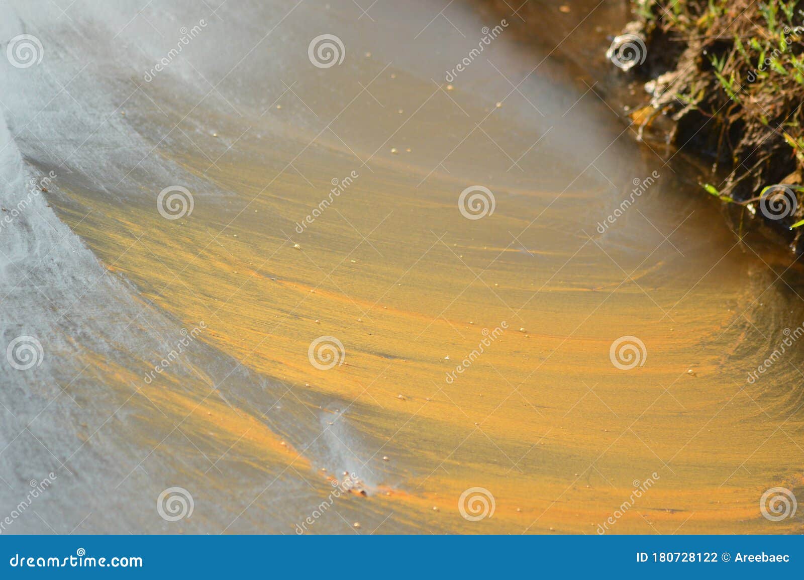 Clay slurry on water stock photo. Image of glass, light - 180728122