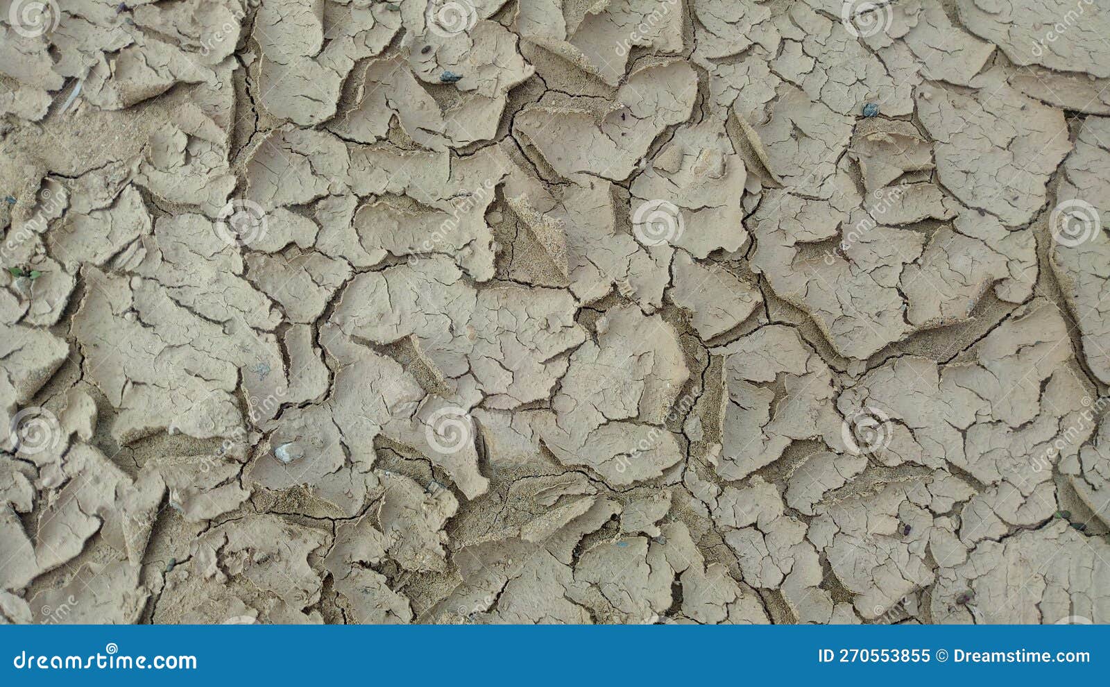 Clay Soil Cracked after Rain by the Scorching Sun Stock Image - Image ...