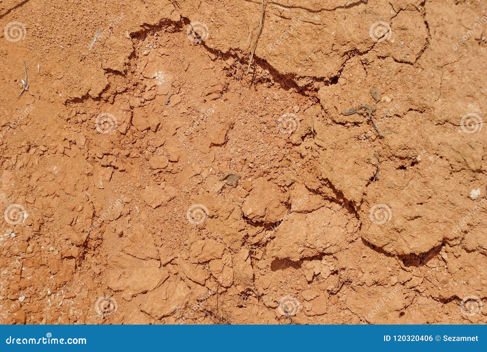 Clay Soil on Hill Texture Background Stock Photo - Image of pattern ...