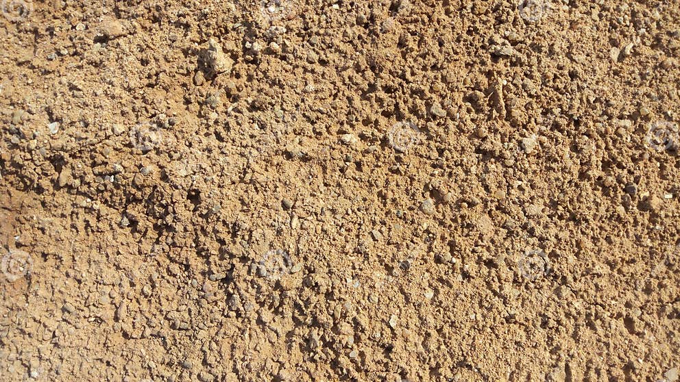 Clay Soil Moist with Light Rain Stock Photo - Image of clay, rain ...