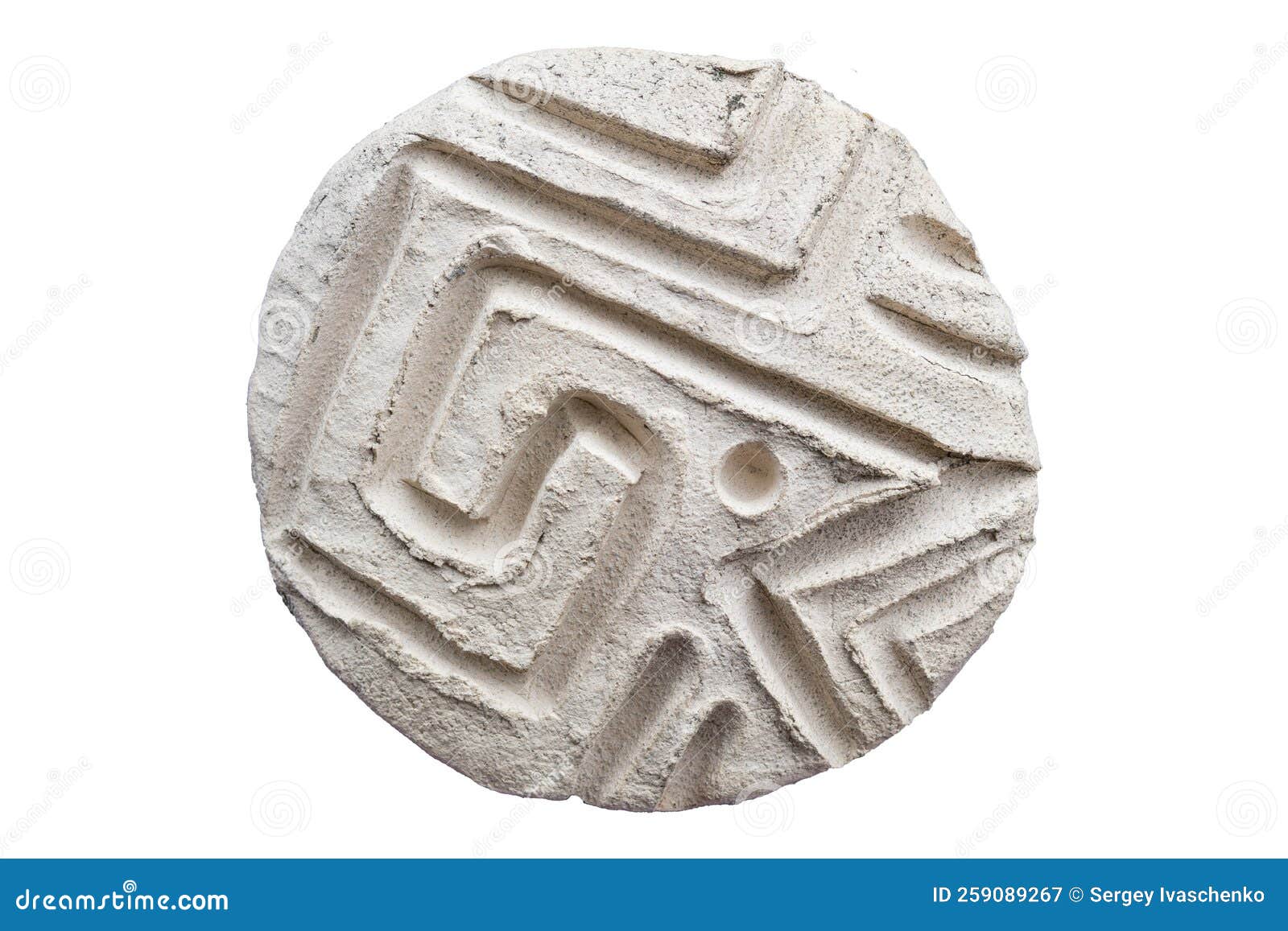 Clay Stucco with a Pattern. Stock Image - Image of clay, organ: 259089267
