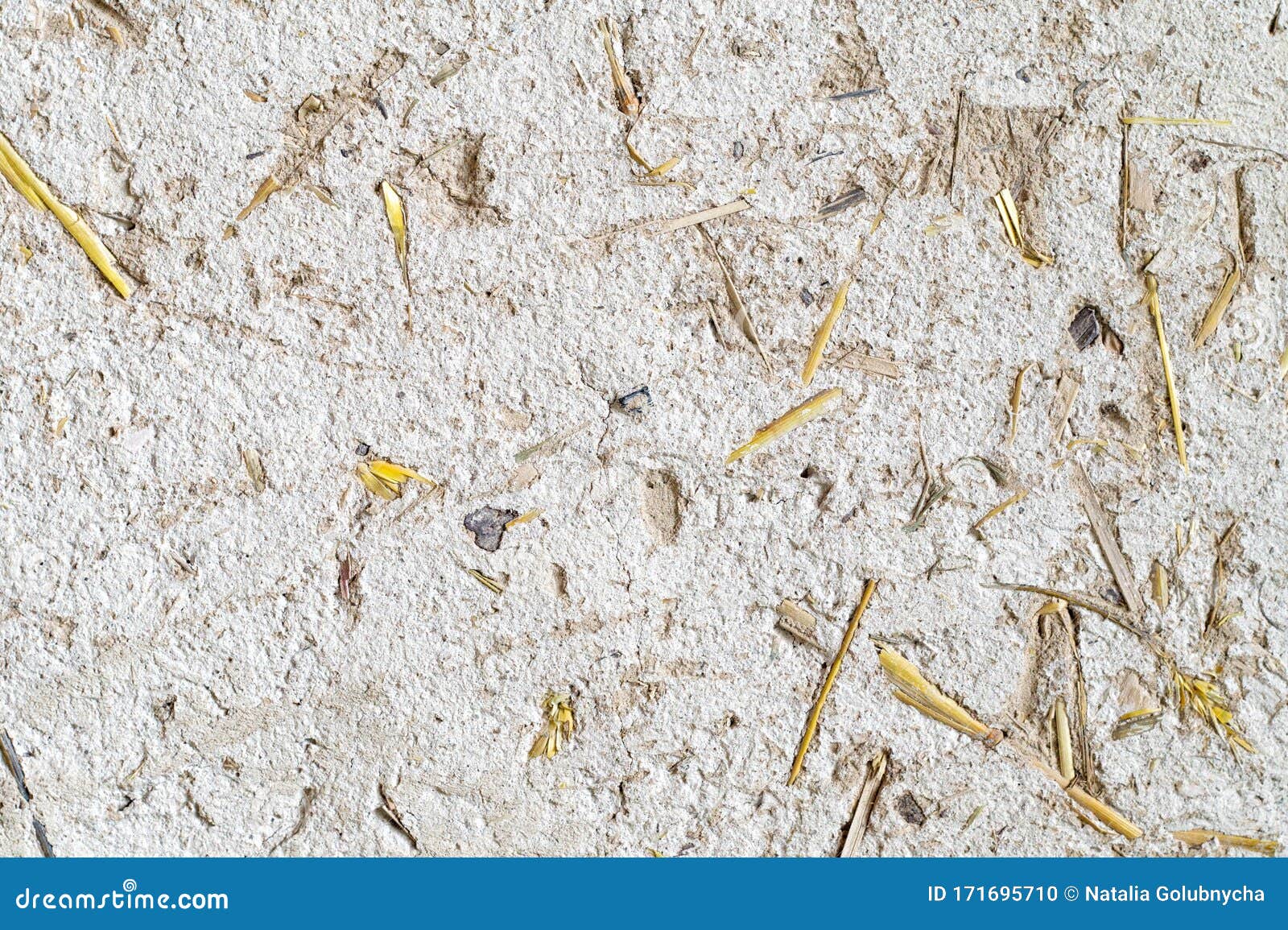 Clay Stucco Texture with Straw. Adobe Stock Photo - Image of ecohouse ...