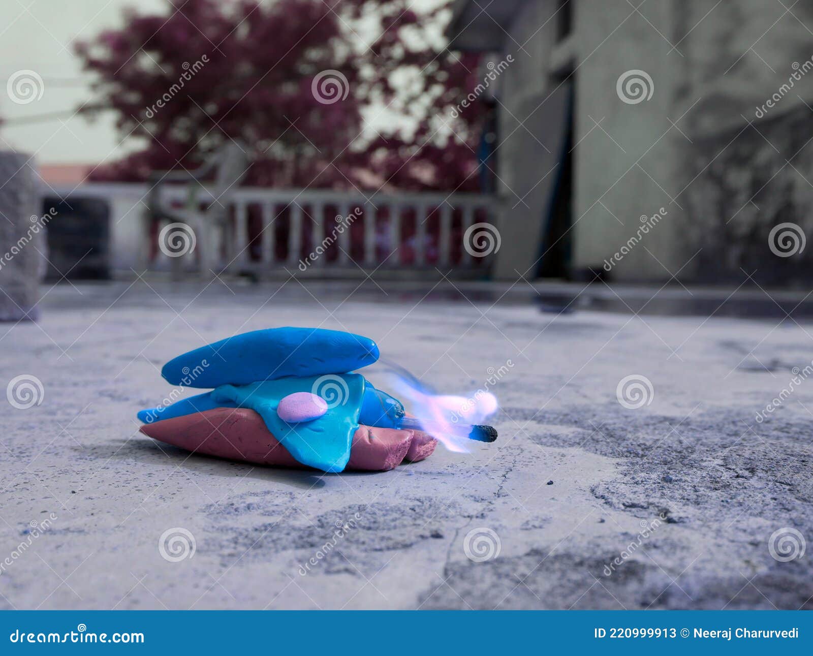 Clay technology concept stock image. Image of hand, color - 220999913