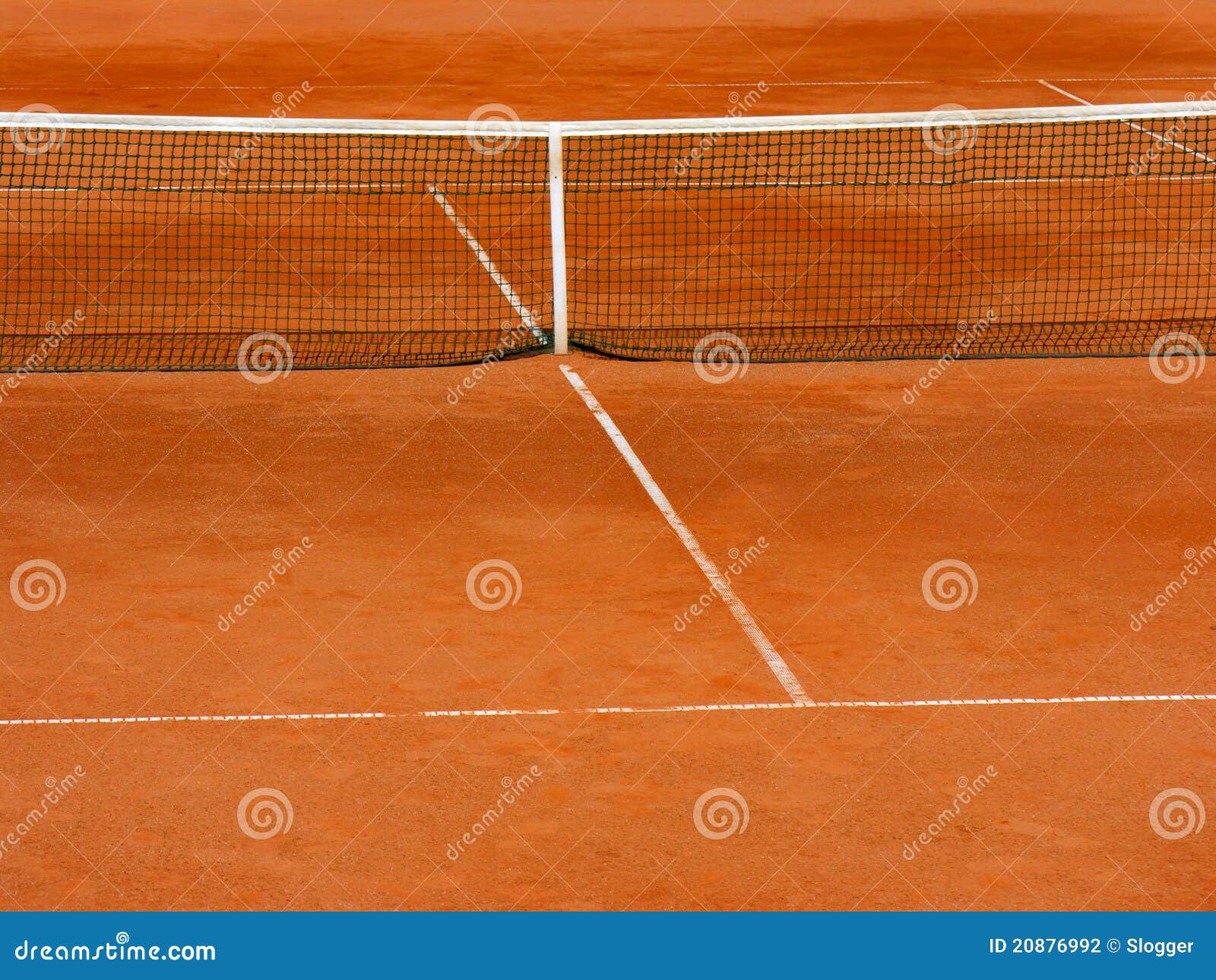 Clay tennis court stock photo. Image of game, background - 20876992