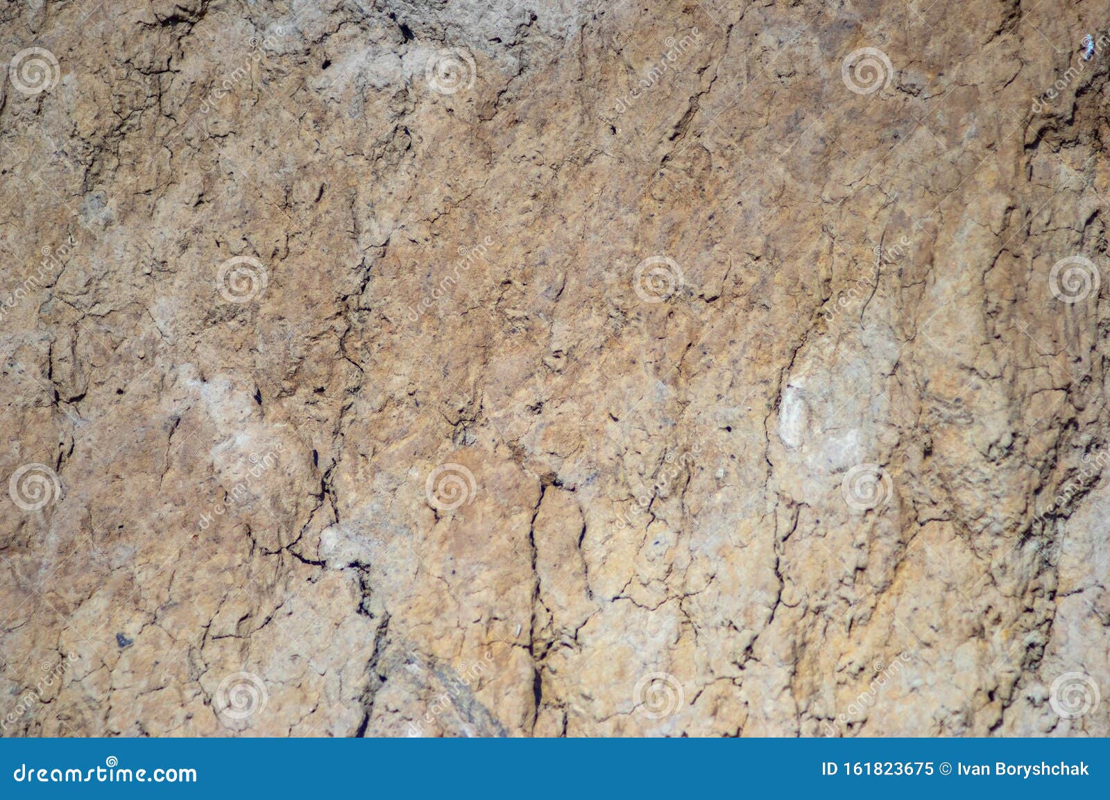 Clay Texture on the Edge of a Cliff Stock Image - Image of clay, edge ...