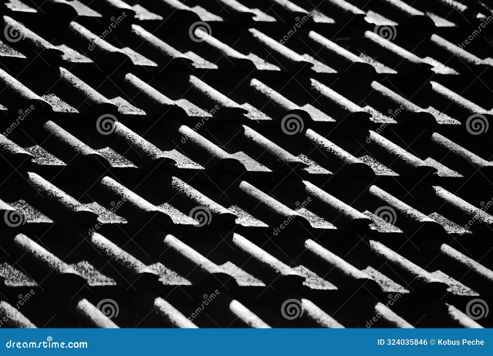 Clay tile roof 15988 stock photo. Image of texture, pottery - 324035846