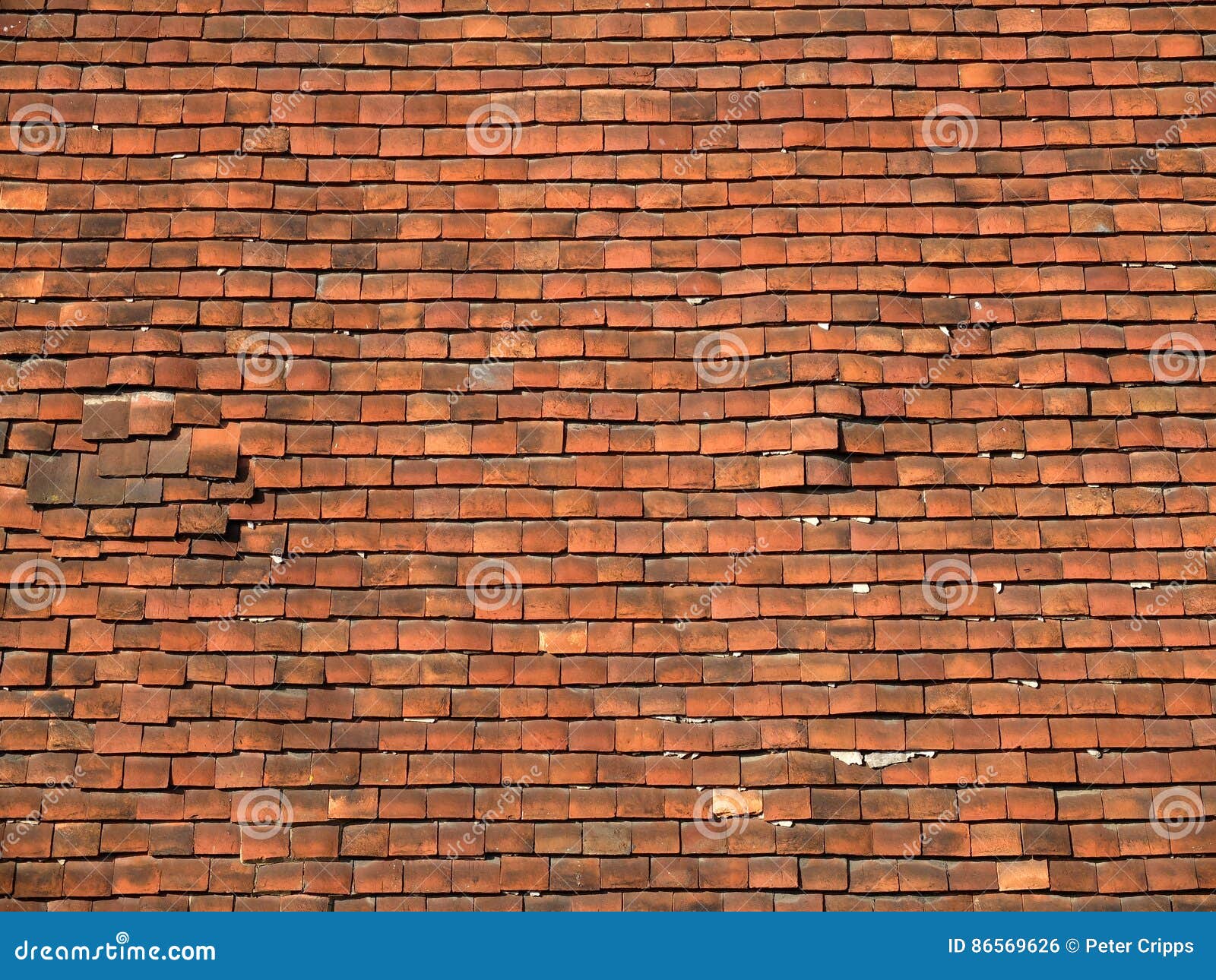 Clay tiles stock photo. Image of background, gutter, tile - 86569626