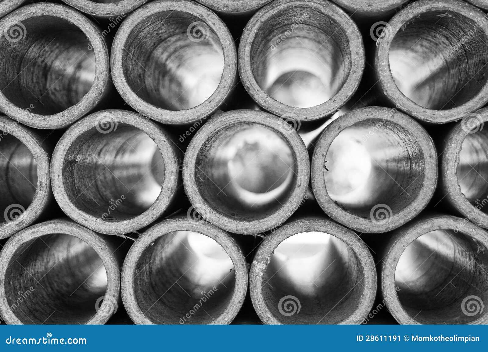 Clay tubes stock image. Image of corrugated, industry - 28611191