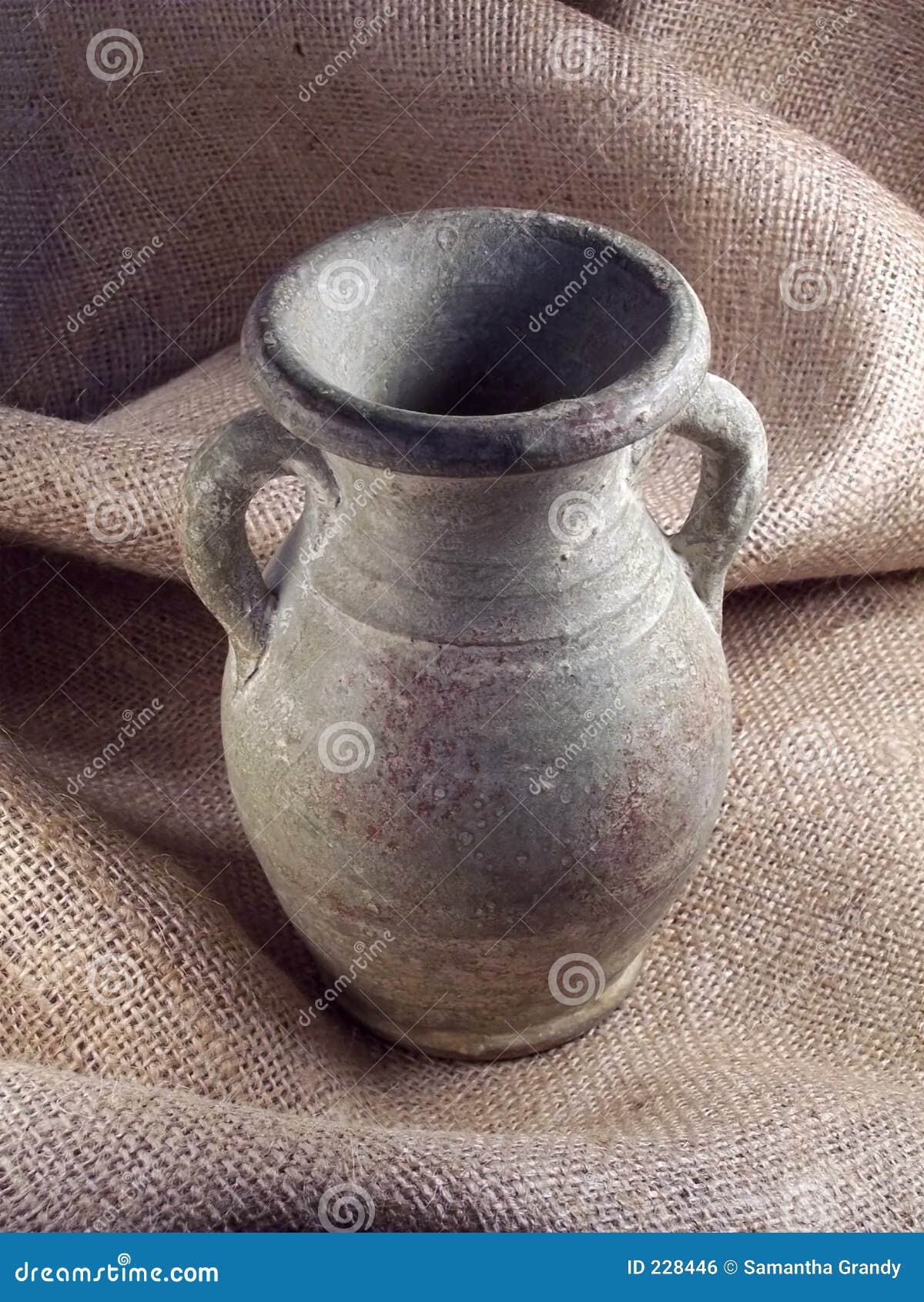 Clay Vase stock photo. Image of handcrafted, pottery, weathered - 228446