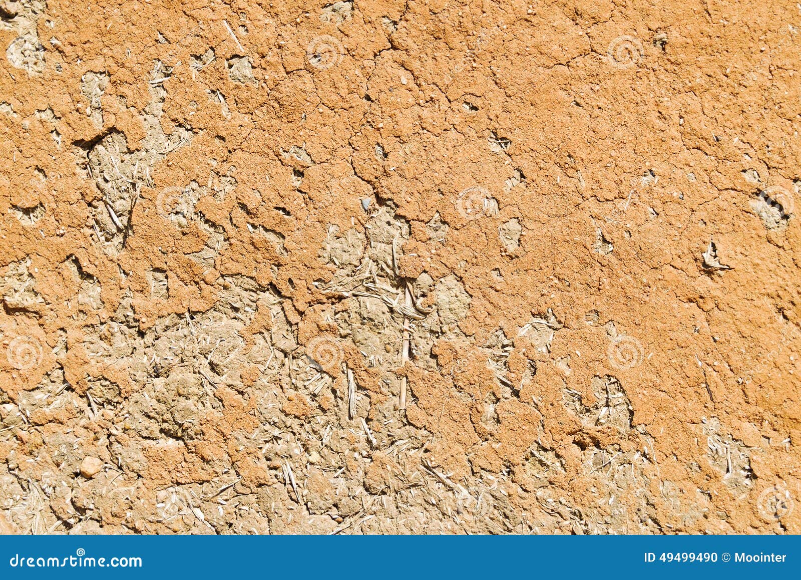 Clay wall stock photo. Image of middle, ancient, background - 49499490