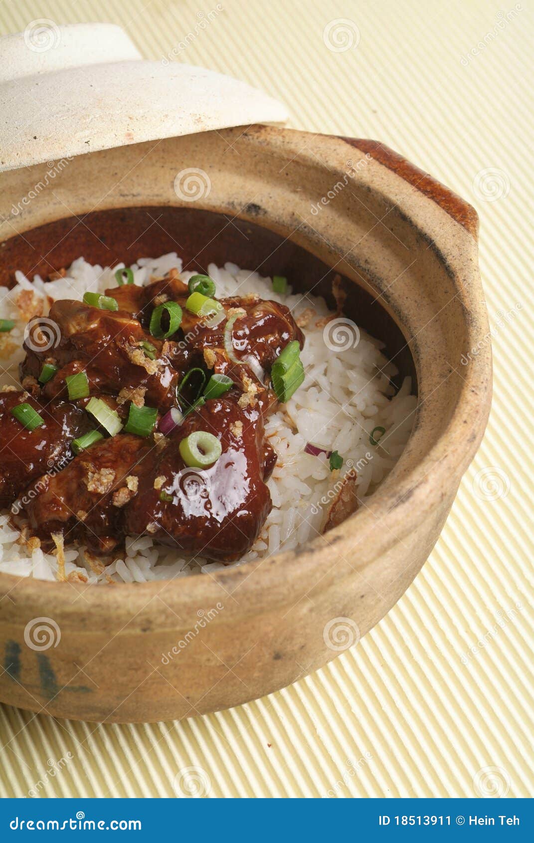 Claypot rice stock image. Image of dinner, preparation - 18513911