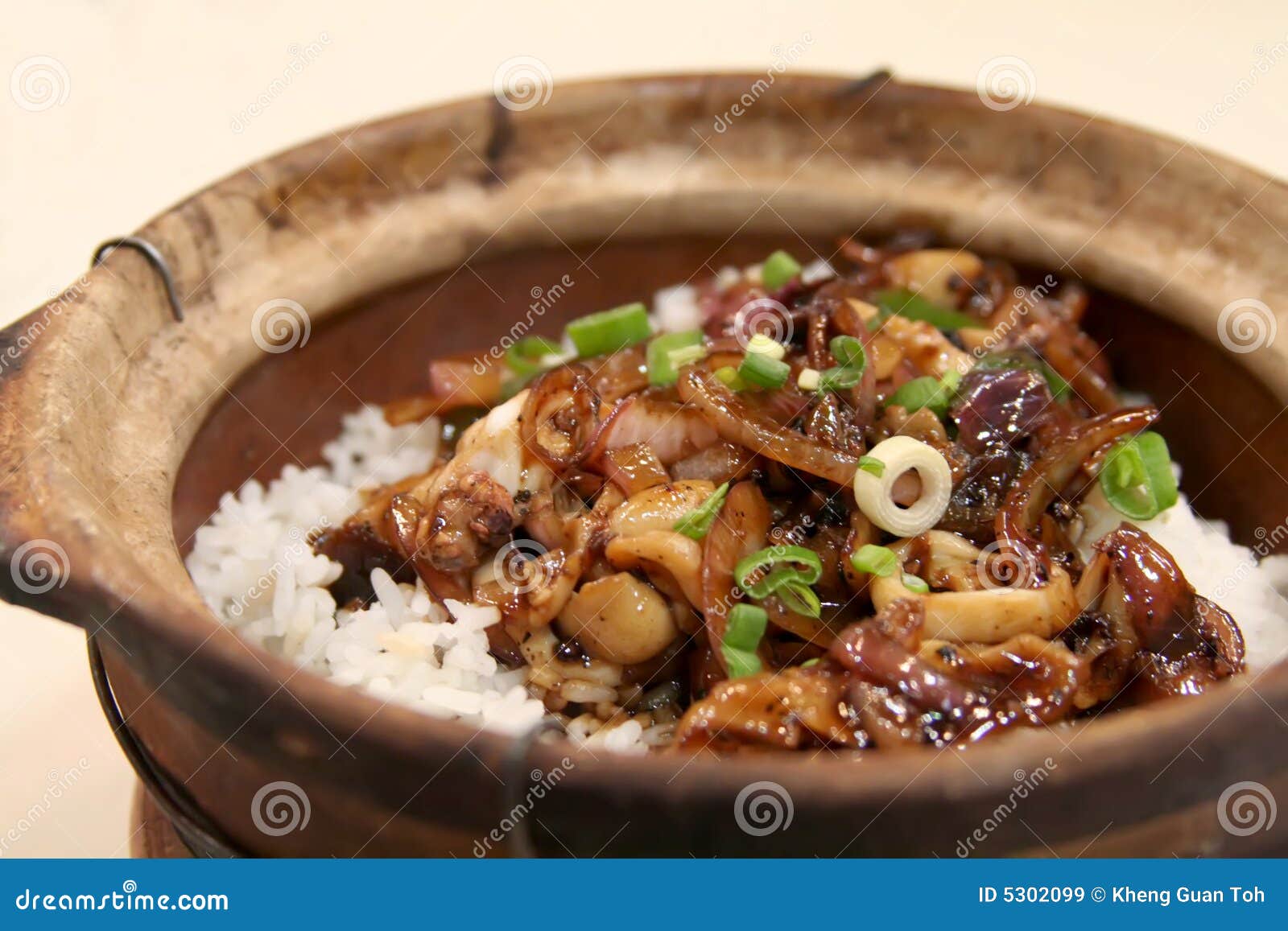 Claypot rice stock image. Image of asian, prepared, food - 5302099