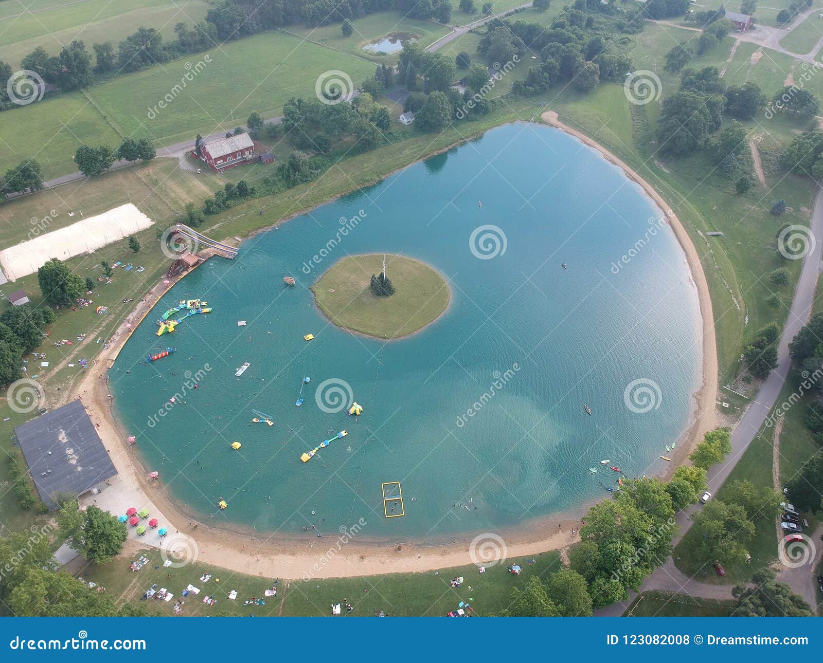 Clays Park stock photo. Image of campimg, resort, rresort - 123082008