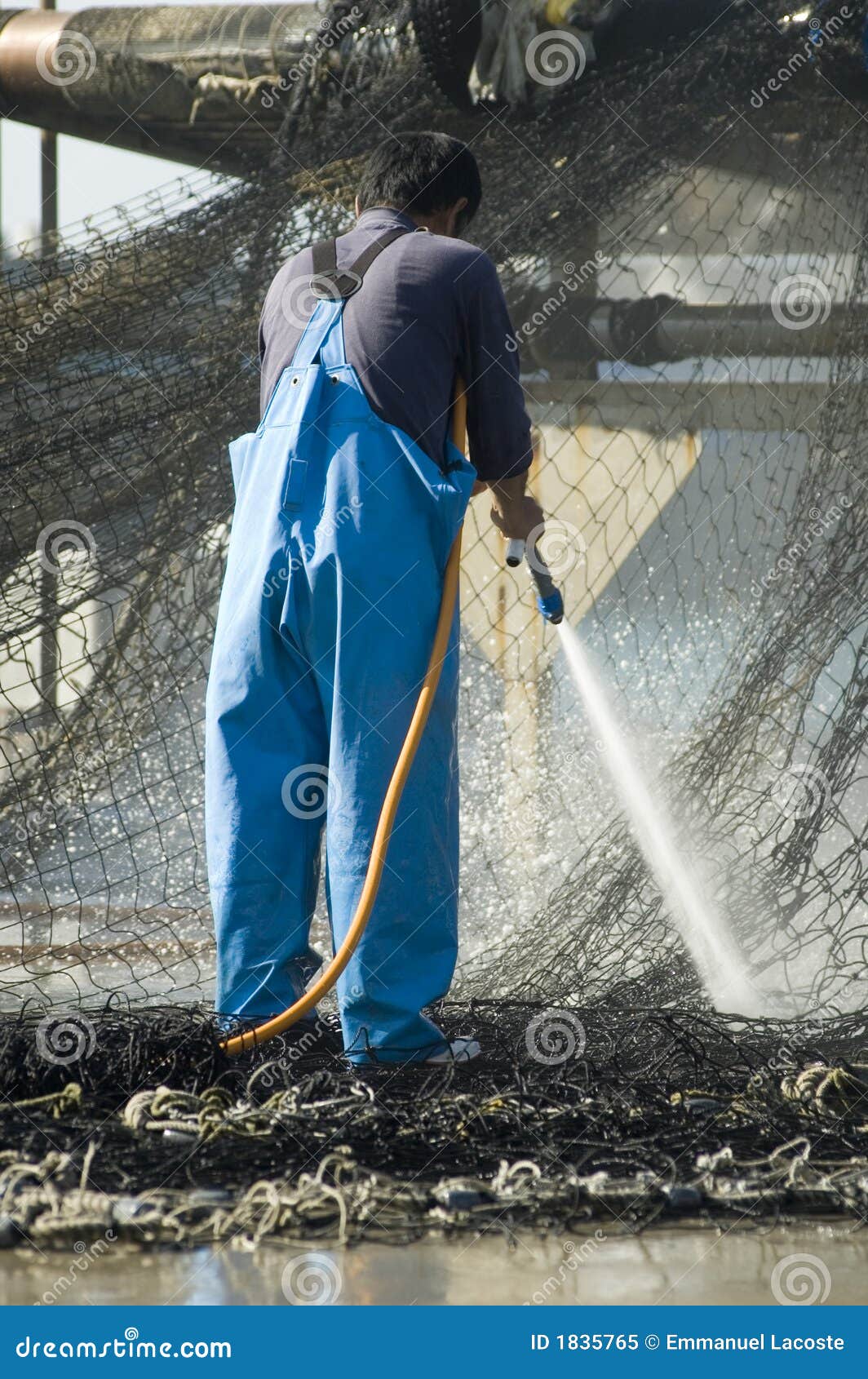 Clean stock image. Image of industry, fishing, workers - 1835765