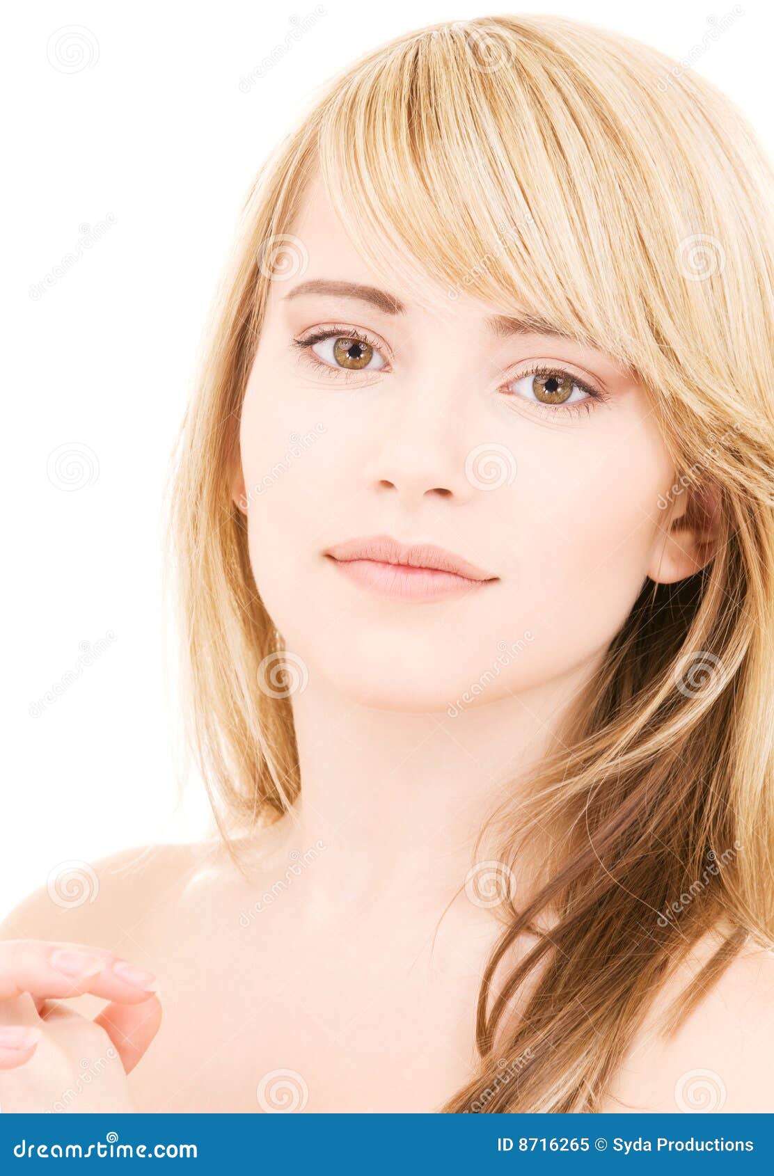 Clean stock image. Image of face, looking, attractive - 8716265