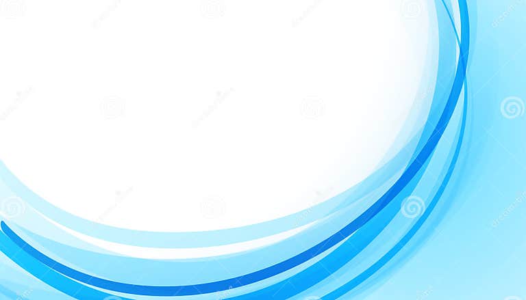 Clean and Abstract Blue Fluid Motion Background with Text Space Stock ...