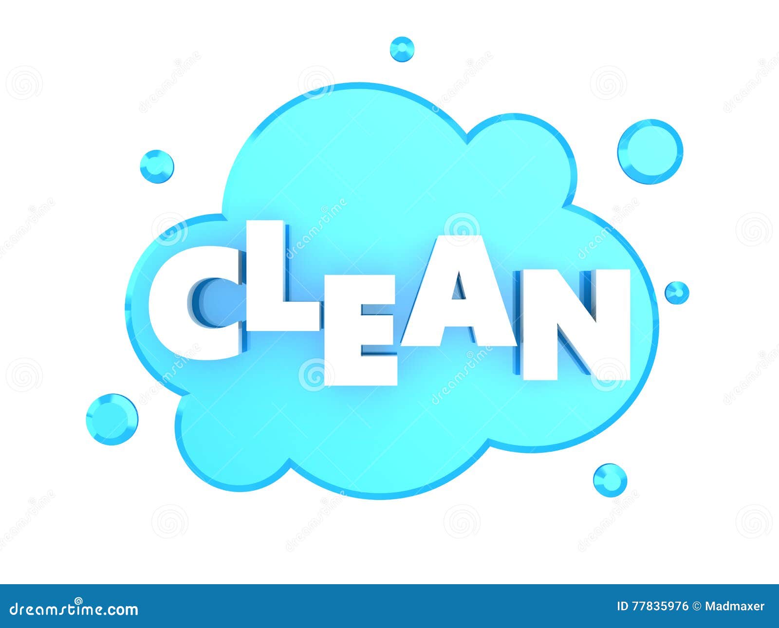 Clean stock illustration. Illustration of icon, copyspace - 77835976