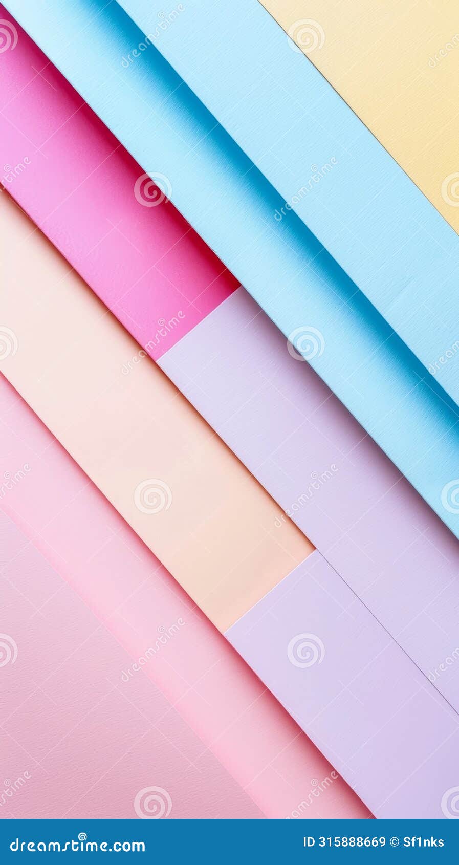 Clean Abstract Design Featuring Overlapping Strips of Pastel-colored ...