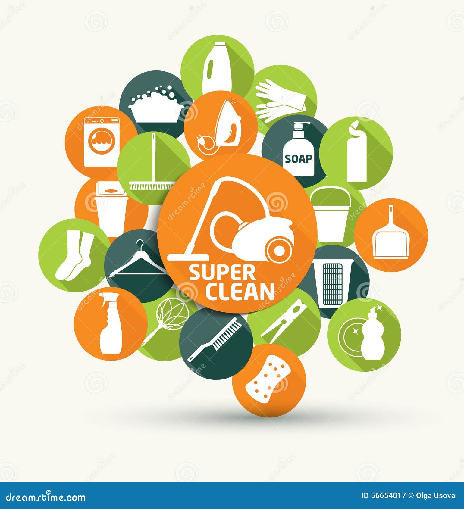 Clean abstract icons set. stock vector. Illustration of purge - 56654017