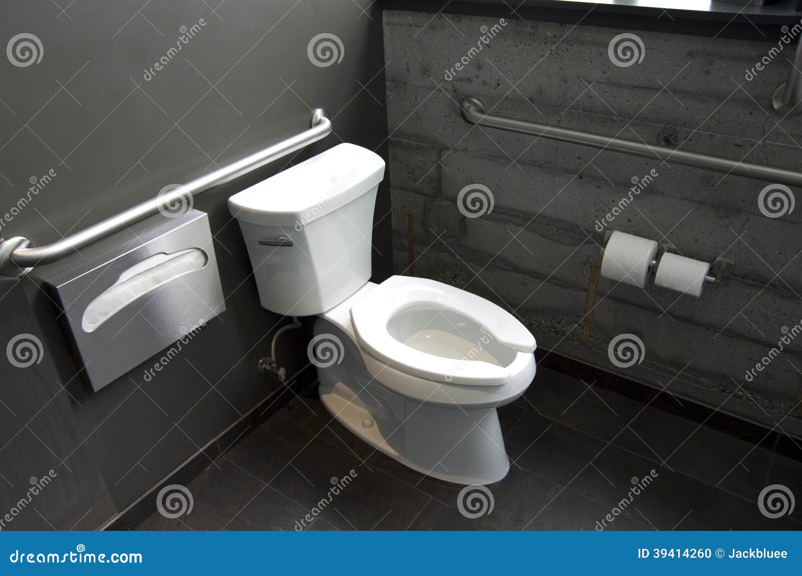 One Clean Bathroom Stall Royalty-Free Stock Photography | CartoonDealer ...
