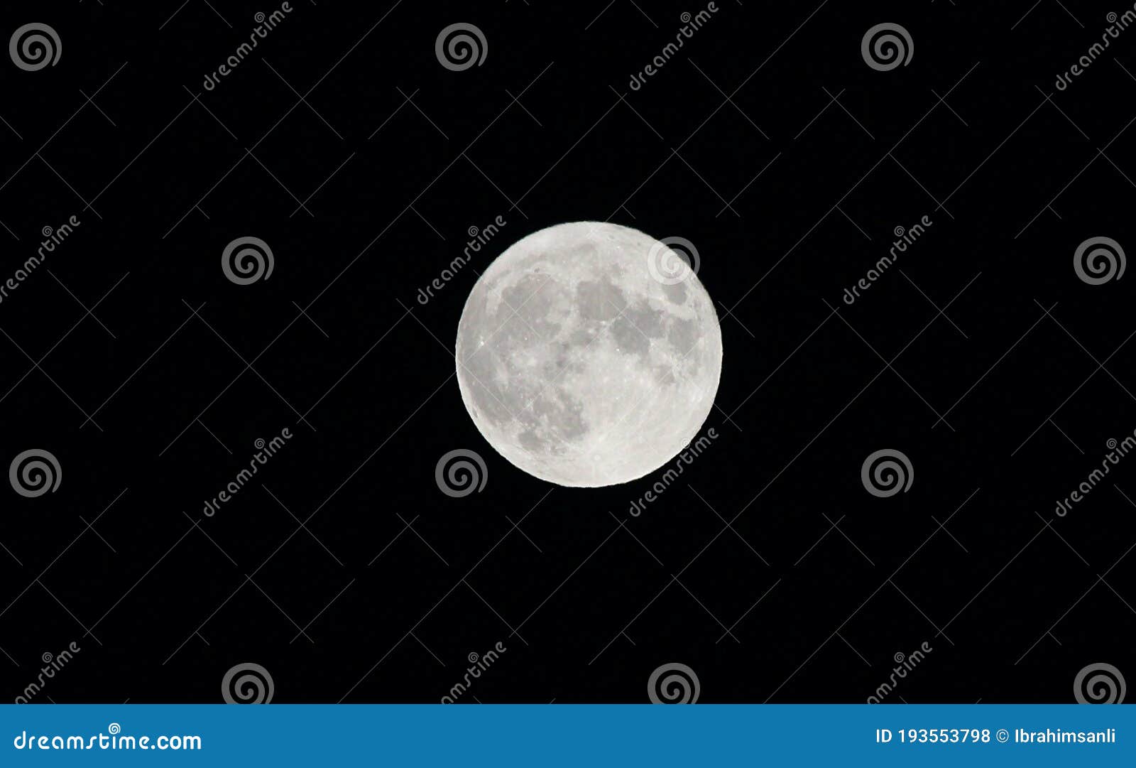 A clean shot of Full Moon stock photo. Image of white - 193553798